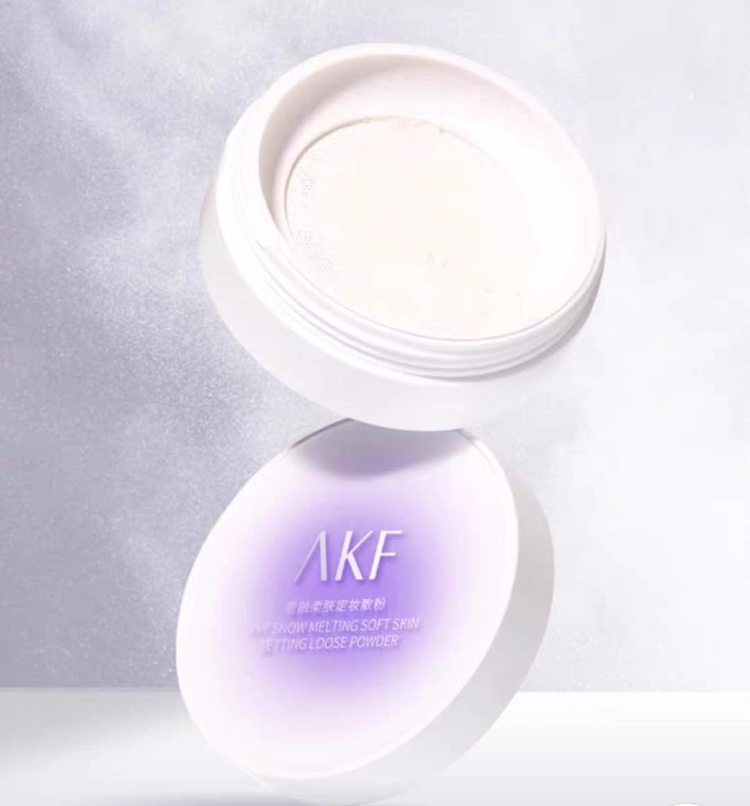 AKF Snow Melting Soft Setting Loose Powder – Best Seasons Beauty